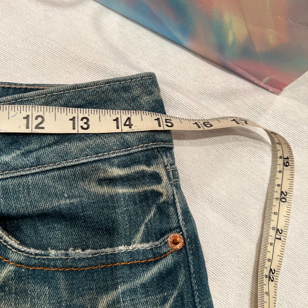 People For Peace Embroidered Jeans - Gem